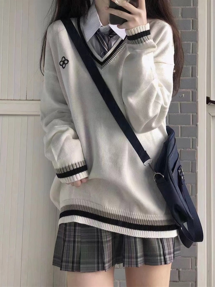 Haru JK DK Knit Sweaters - ntbhshop