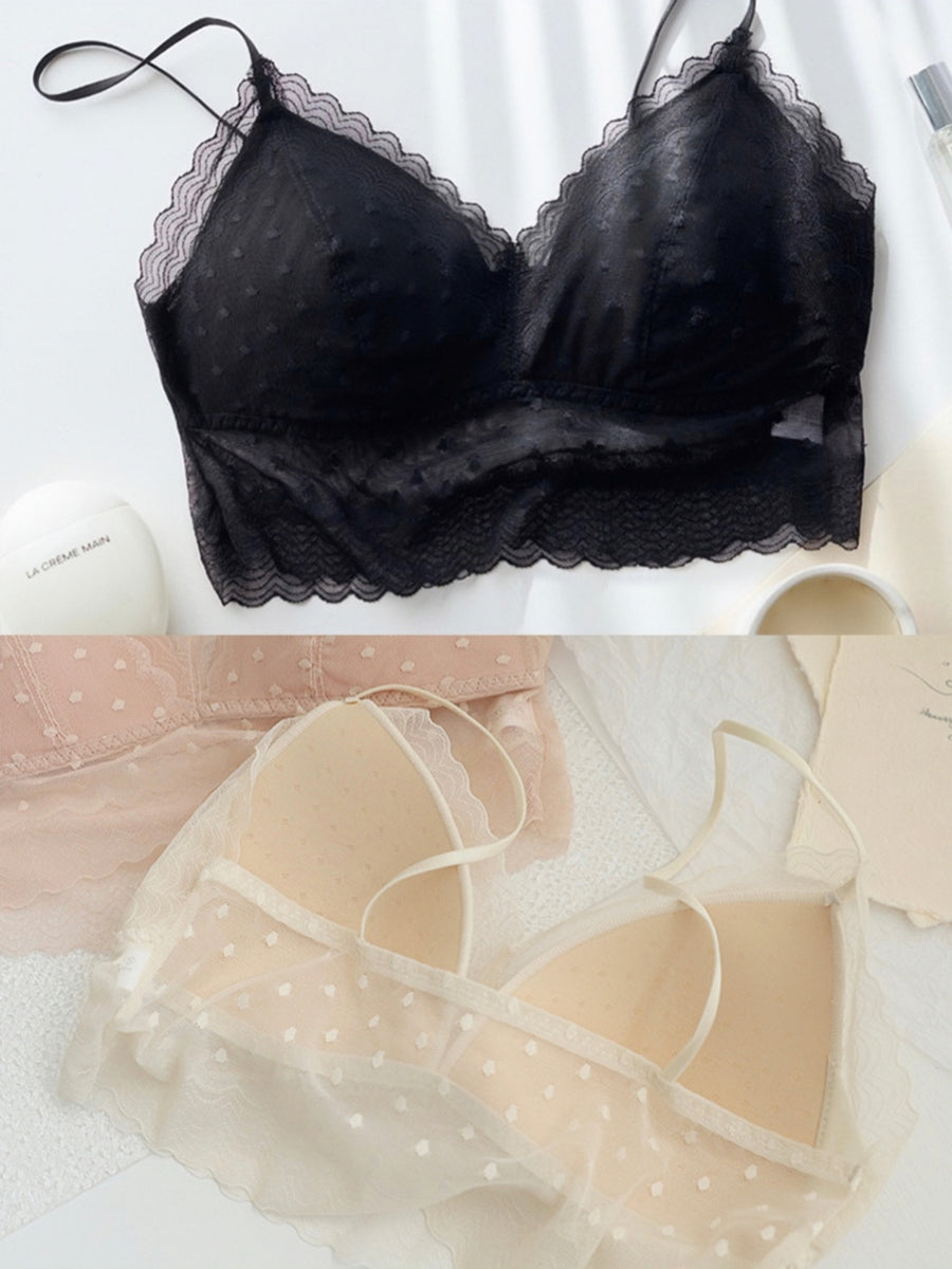 Delicate Touch Triangle Bralettes - ntbhshop